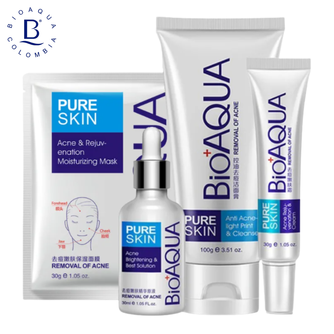 KIT ANTI ACNÉ BIOAQUA💙– Bioaqua